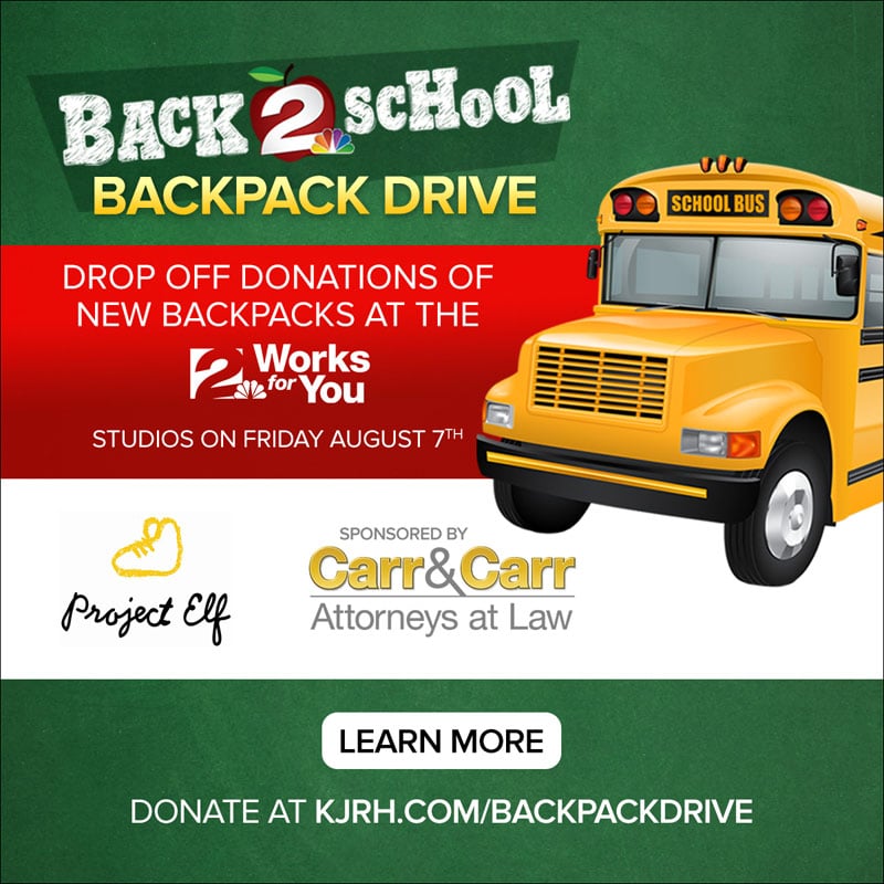 Carr and Carr, KJRH Helping Tulsa Kids - Carr & Carr Injury Attorneys